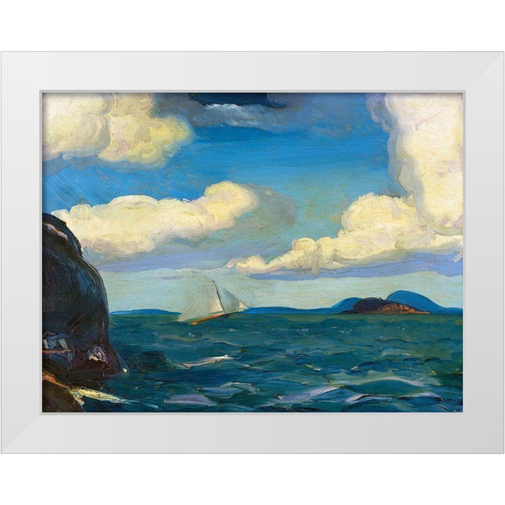Bellows, George 32x25 White Modern Wood Framed Museum Art Print Titled ...