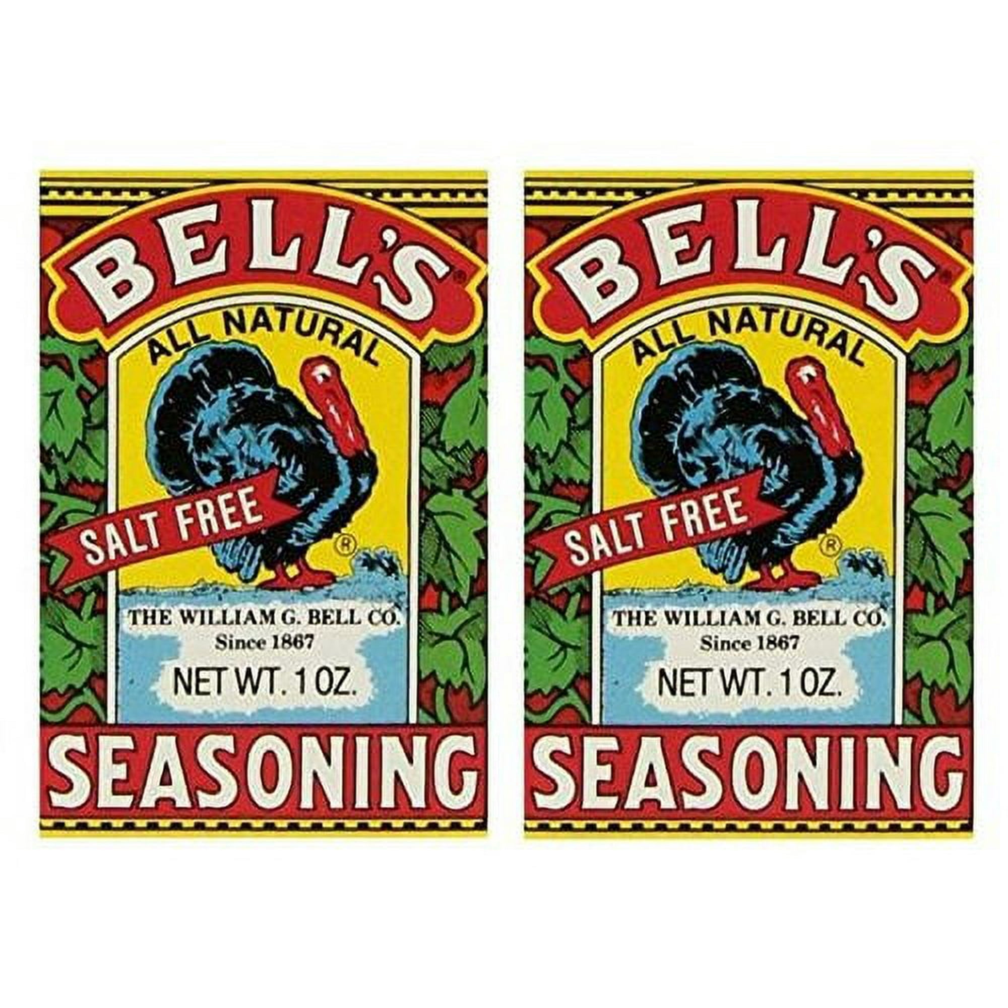 Bells All Seasoning, 1 oz Pack of 2, Mixed Spices for Stuffing ...