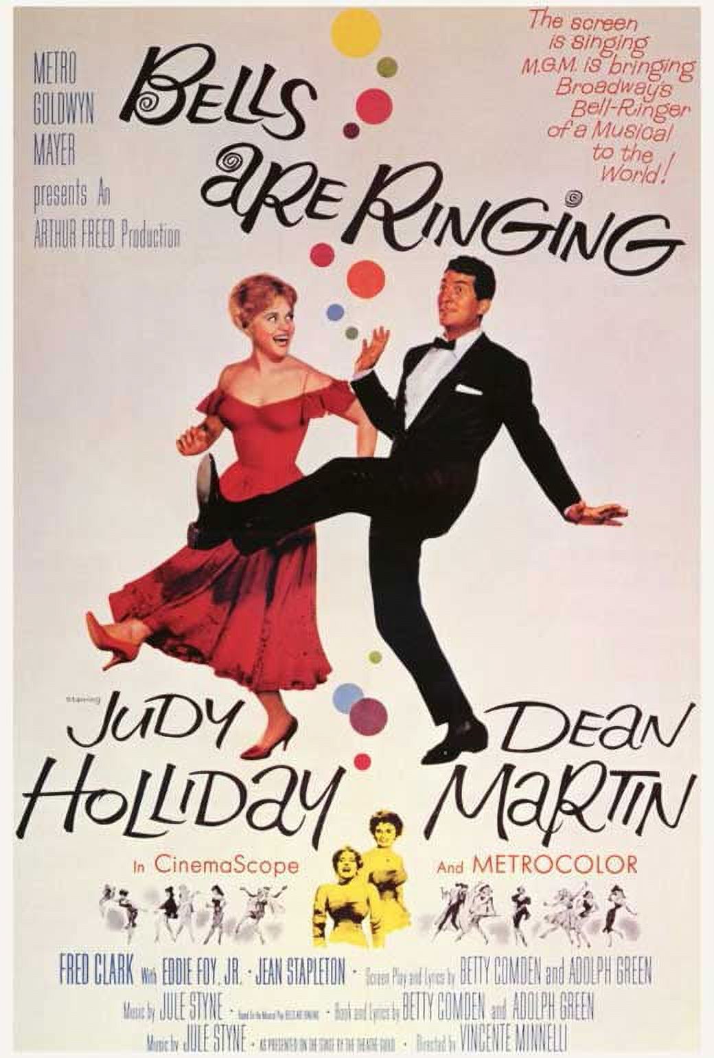 Bells Are Ringing POSTER (27x40) (1960) - Walmart.com