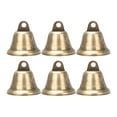 Bells Bell Jingle Crafts Brass Vintage Antique Gold Hanging Metal ...