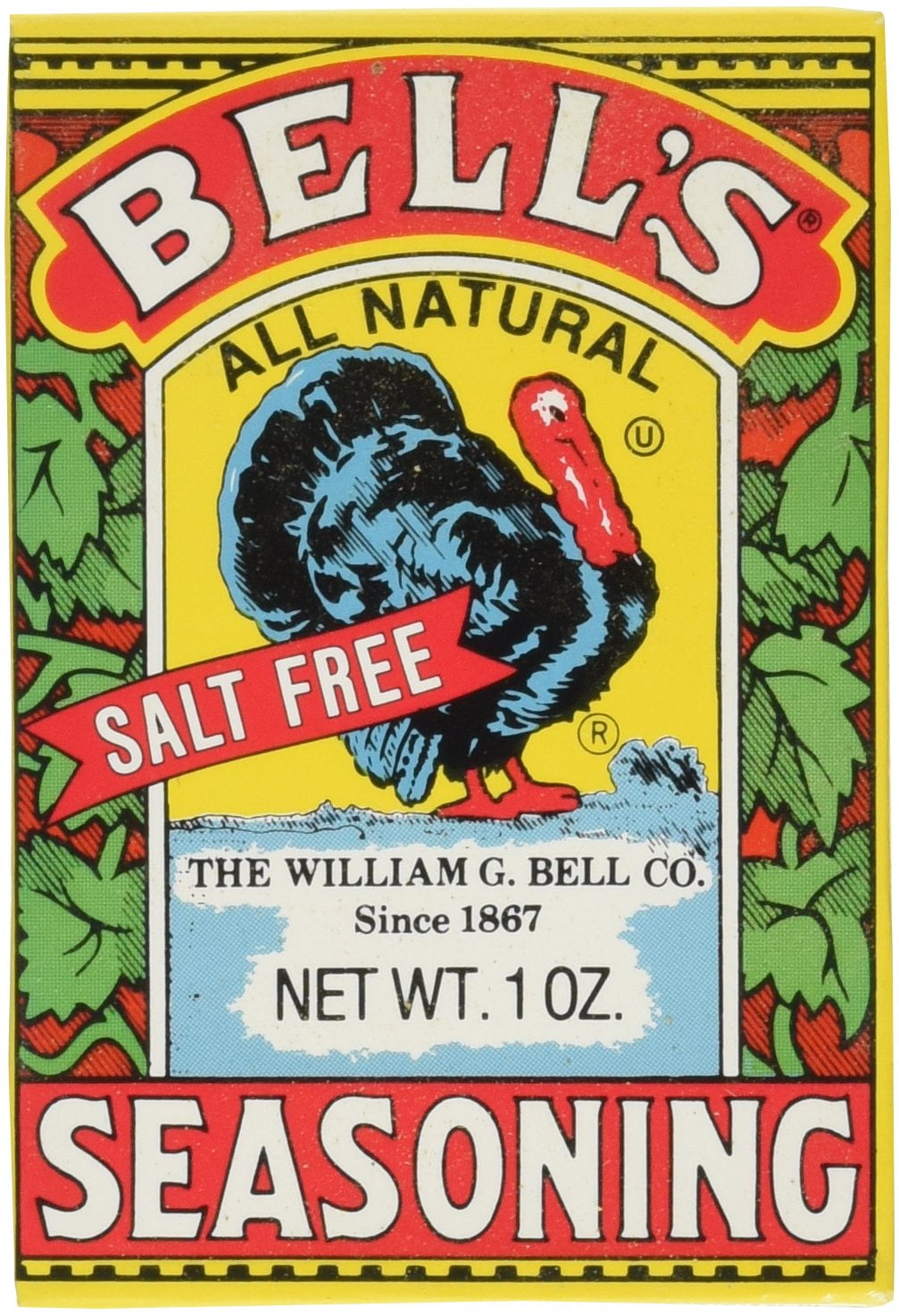 Bells Bell'S Poultry Seasoning, 1-Ounce Boxes (Pack of 6) H1 - Walmart.com