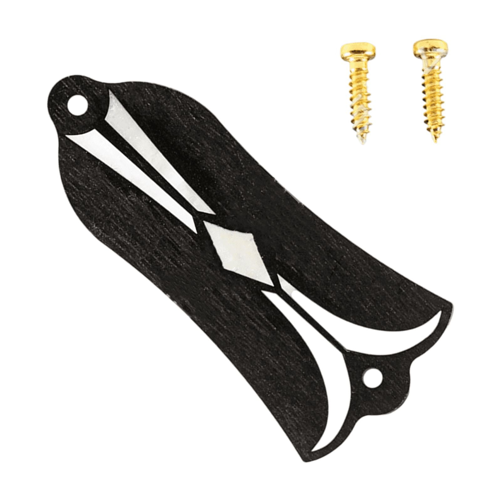 Bells Shape Trusses Rod Cover Plate with Screws 2 Holes Decorative ...
