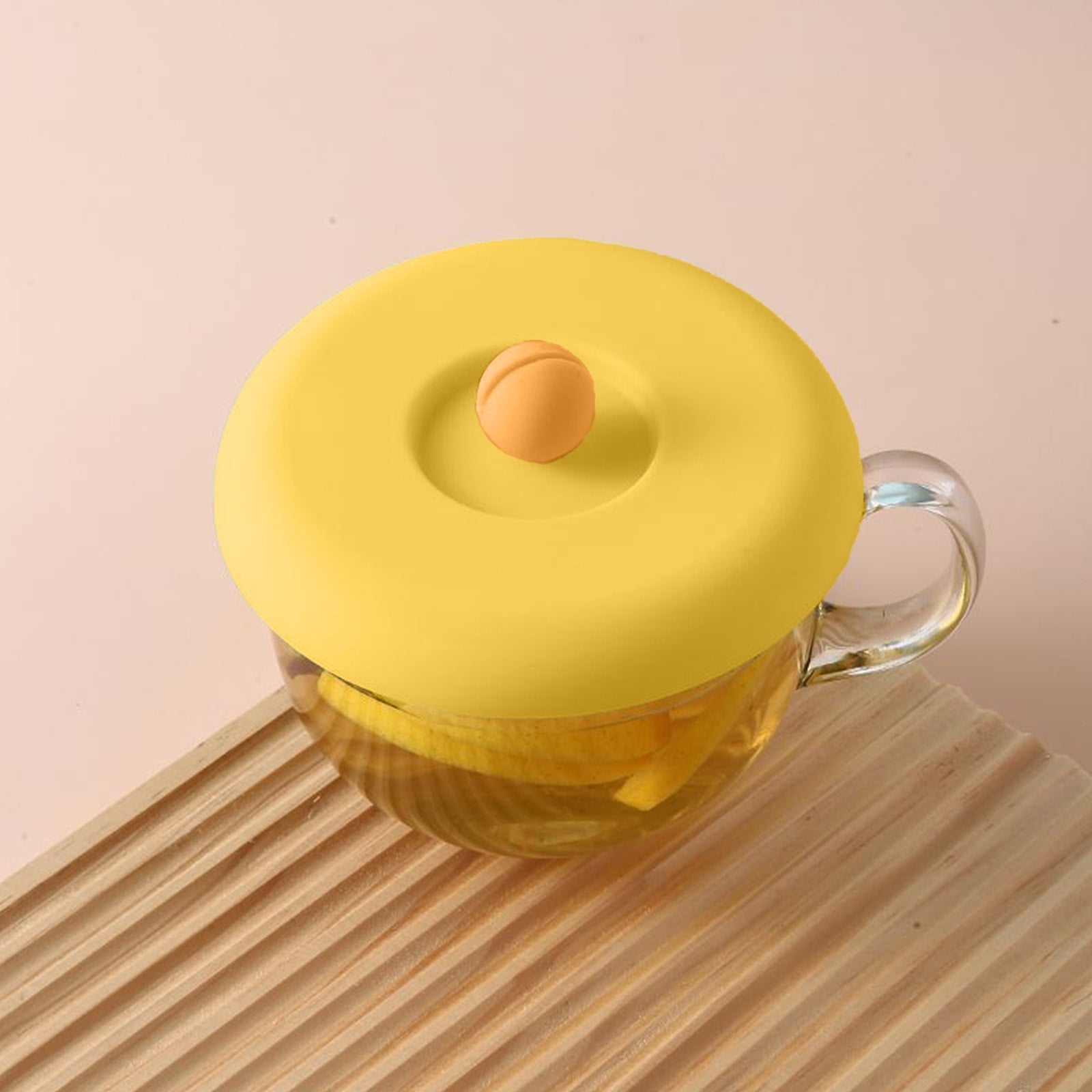 Bells Silica Gel Cup Cover with Spoon Holder | Dirt, Insect & Leak ...