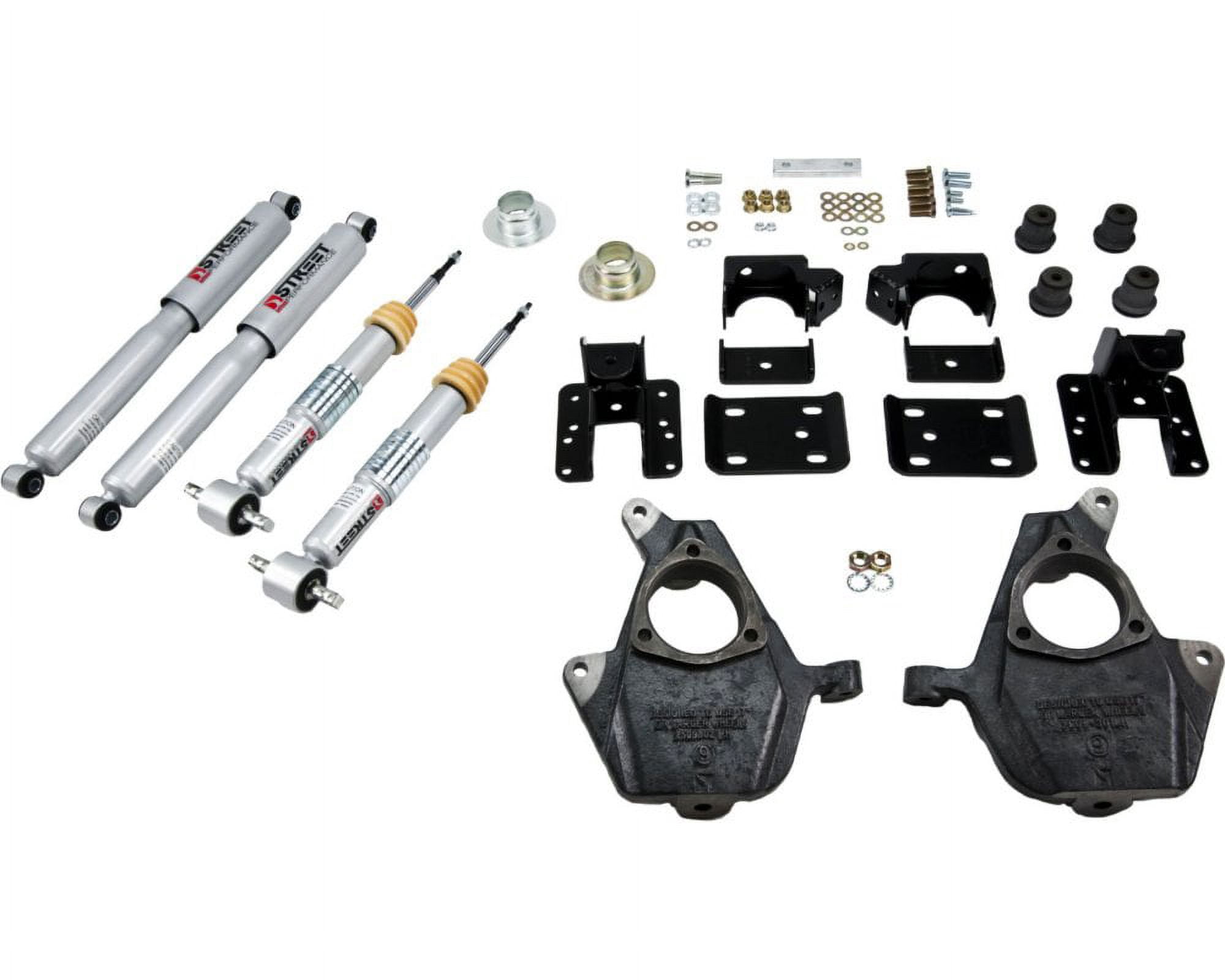 Belltech 1017SP Lowering Kit Fits select: 2016-2018 CHEVROLET SILVERADO ...