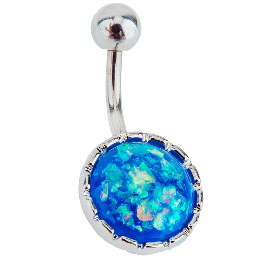 Belly Button Rings Stainless Steel Jewelry 316F stainless steel 14 ...