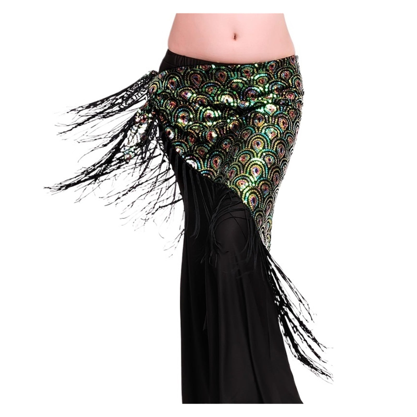 Belly Dance Costume Hip Scarf Bellydance Belt Bellydancing Hip Scarf ...