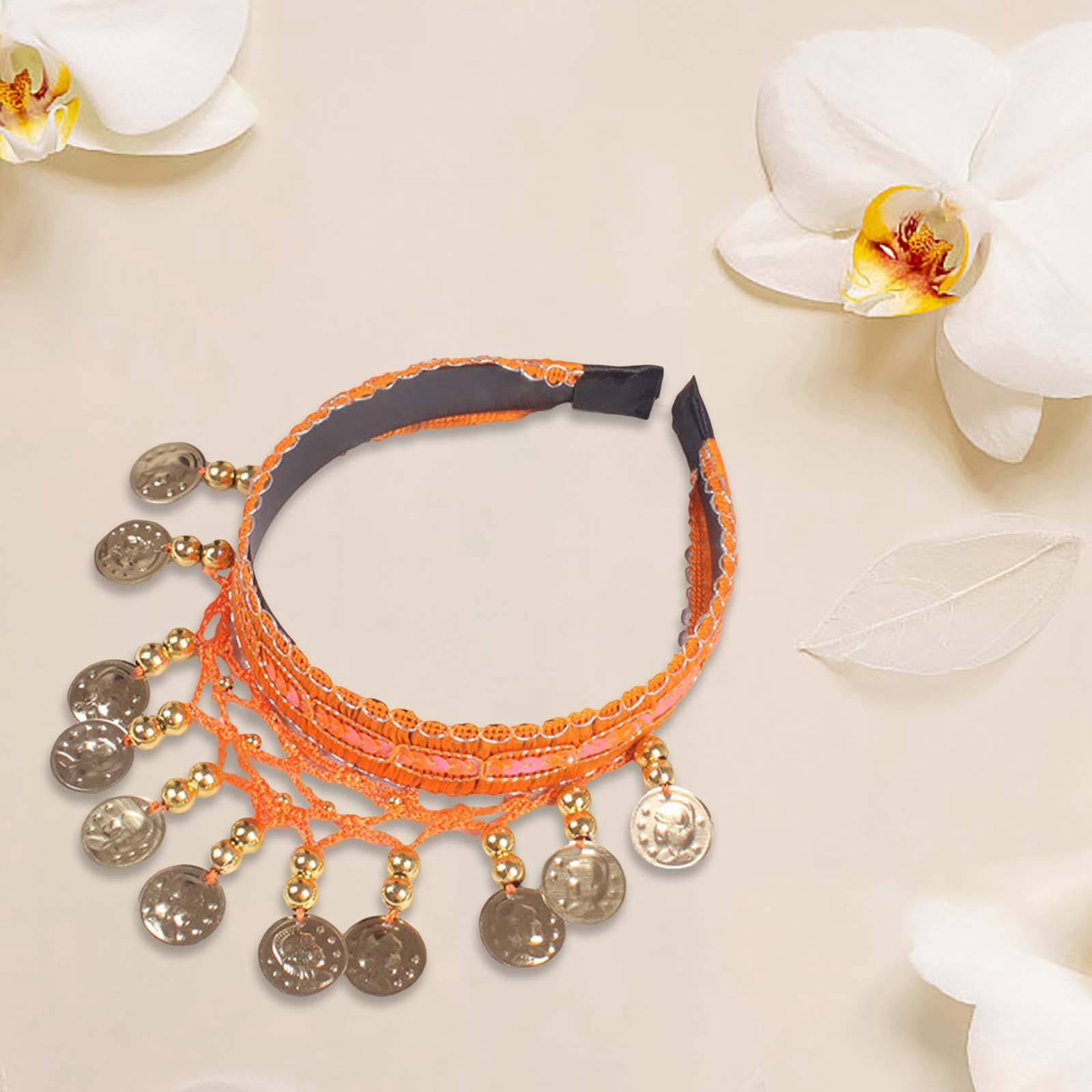 Belly Dance Headwear Supplies Universal Dance Headpiece Folk Dance ...