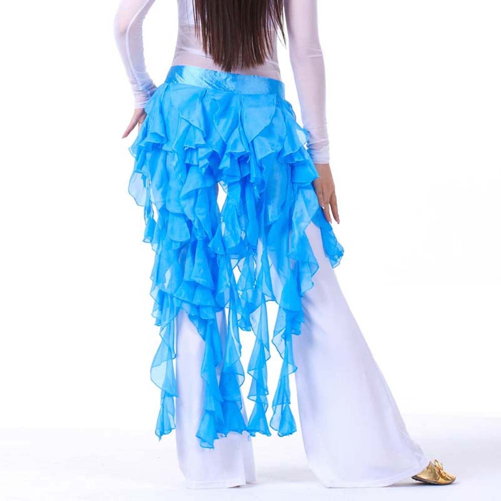 Belly Dance Hip Scarf Egypt Style Belt Skirt Latin Dance Tassel Wave ...