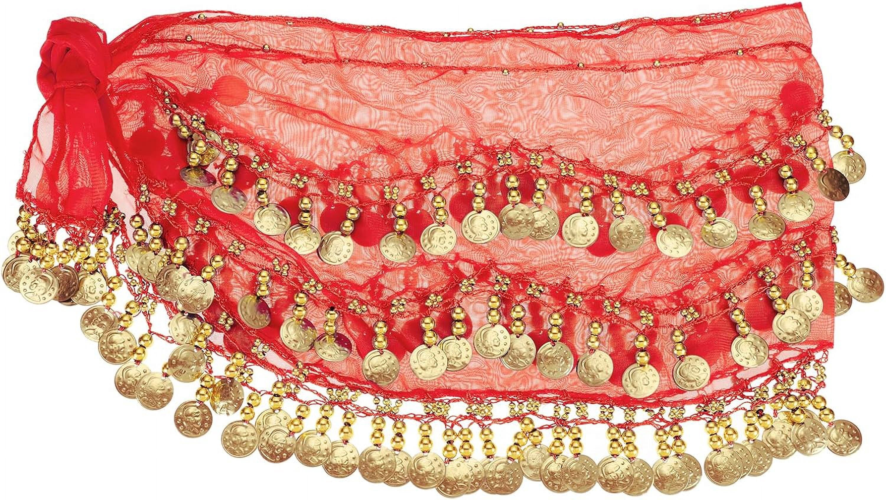 Belly Dance Hip Scarf Women's Belly Dance Costume Skirt Wrap for Dance ...