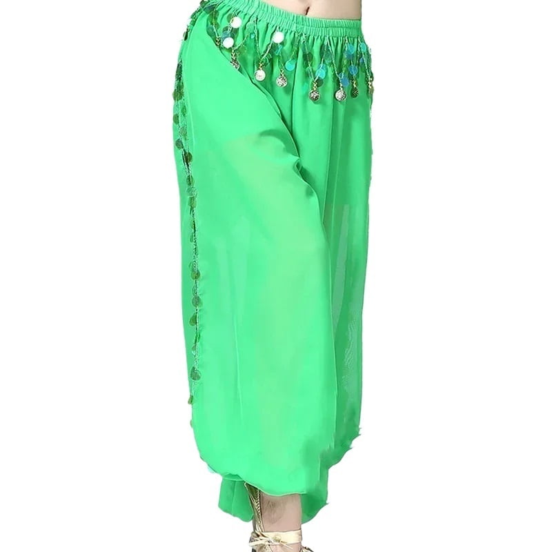 Belly Dance Pant Women's Pants Belly Dancing Tribal Costume Shinny ...