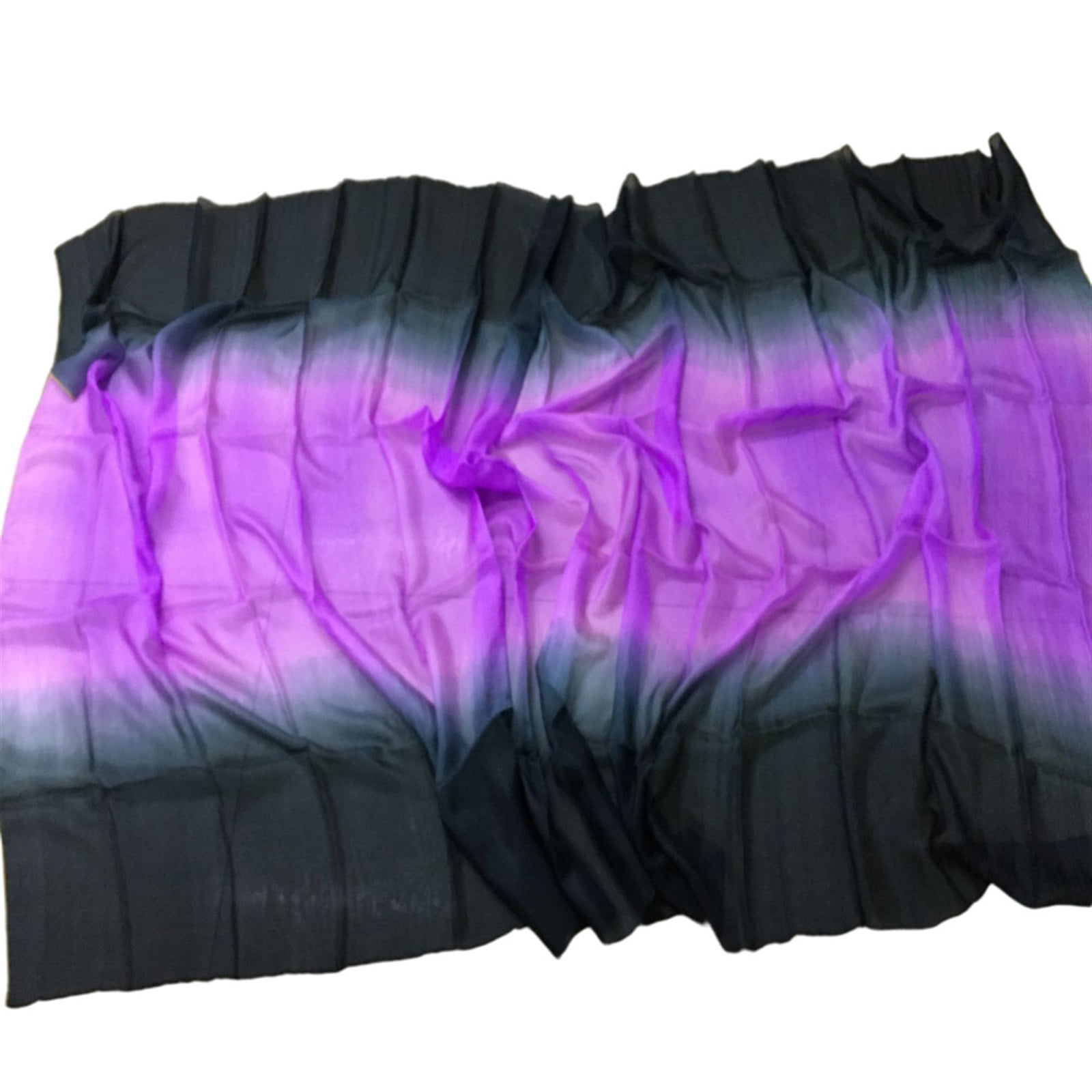 Belly Dance Silk Veils Scarf Gradual Colors Belly Dancing Hand Scarves ...