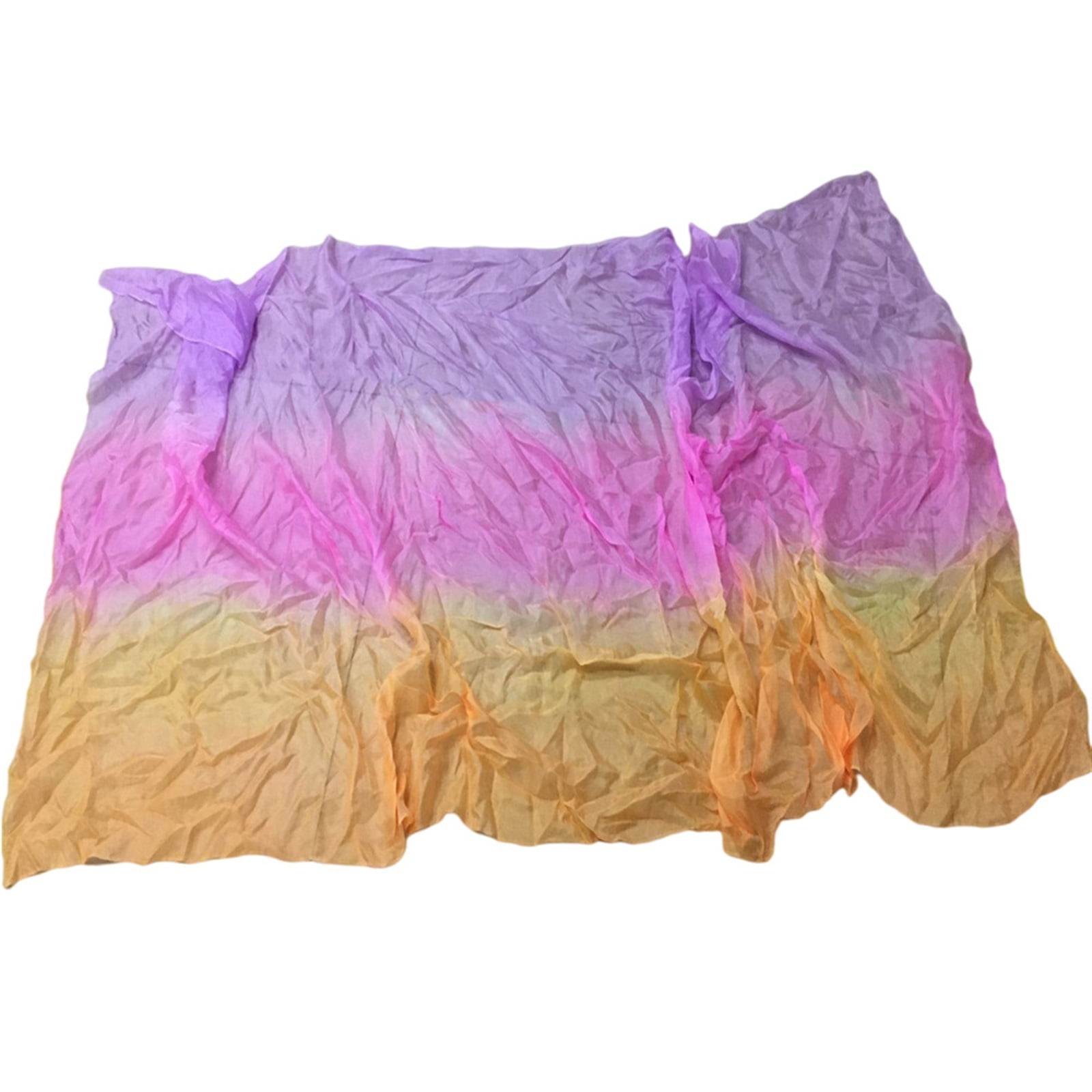 Belly Dance Silk Veils Scarf Gradual Colors Belly Dancing Hand Scarves ...