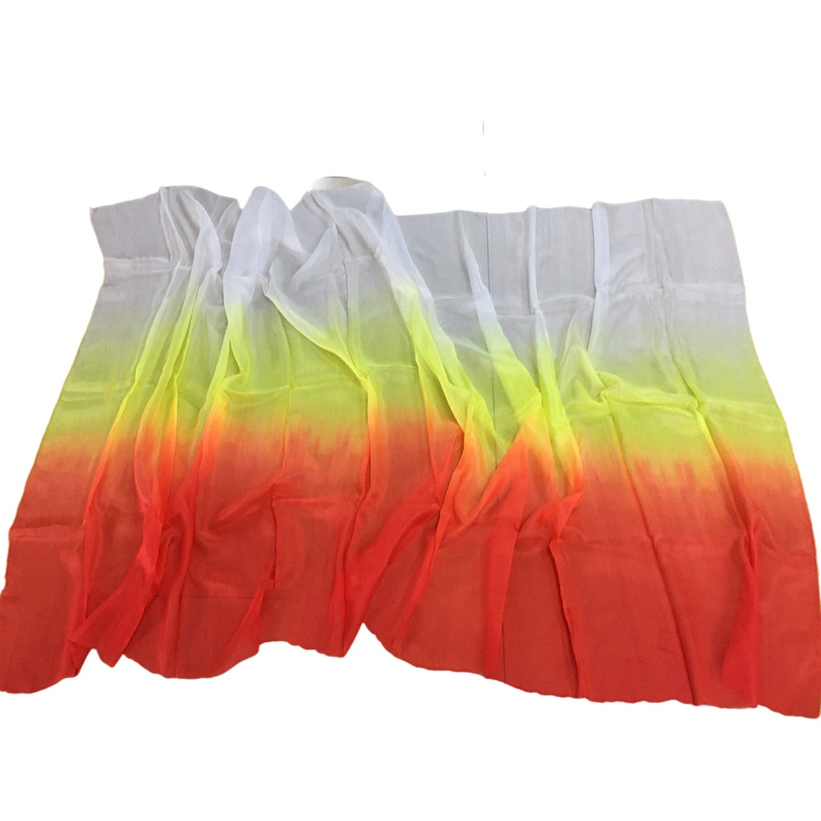 Belly Dance Silk Veils Scarf Gradual Colors Belly Dancing Hand Scarves ...