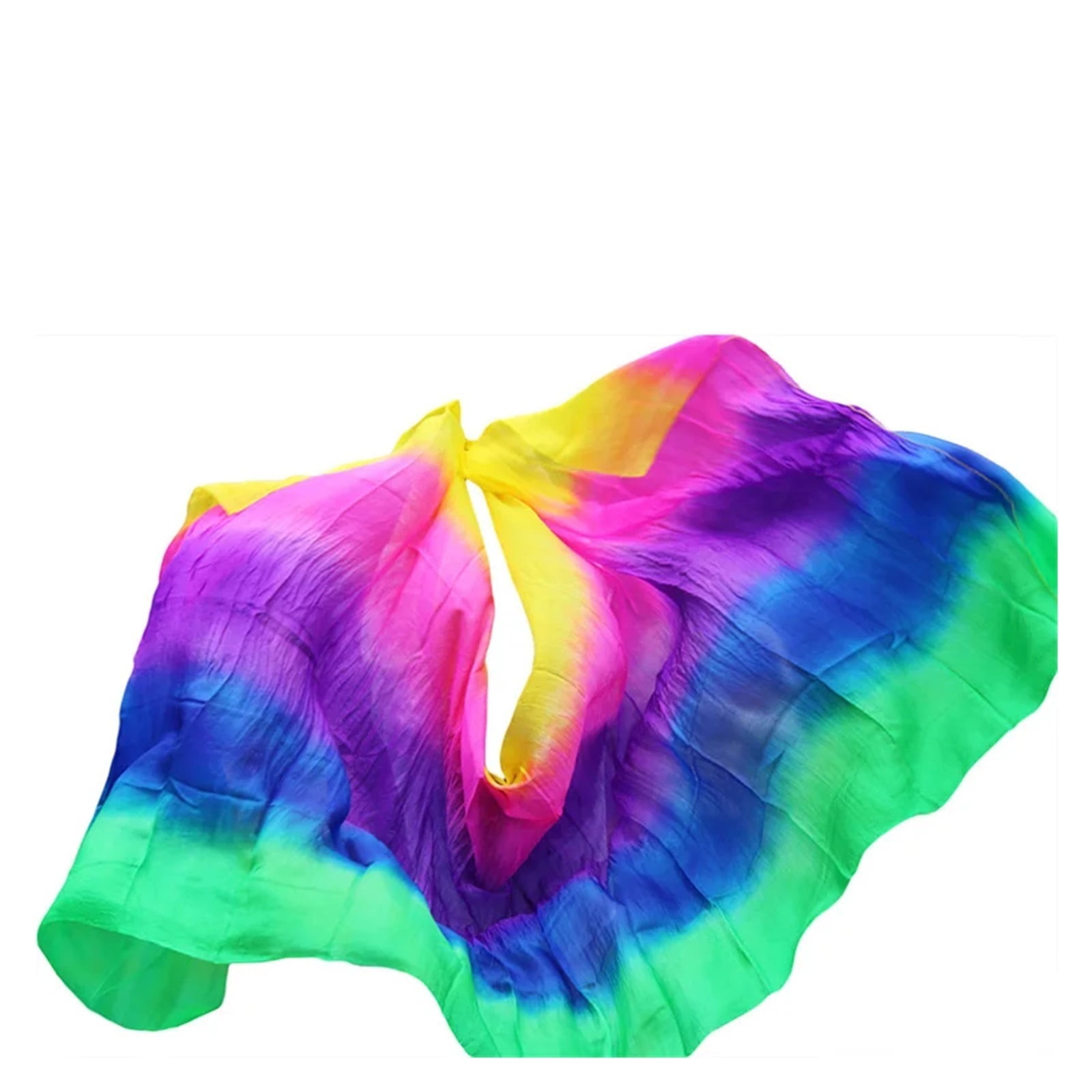 Belly Dance Veil Silk Belly Dance Veil Stage Performance Props Hand ...