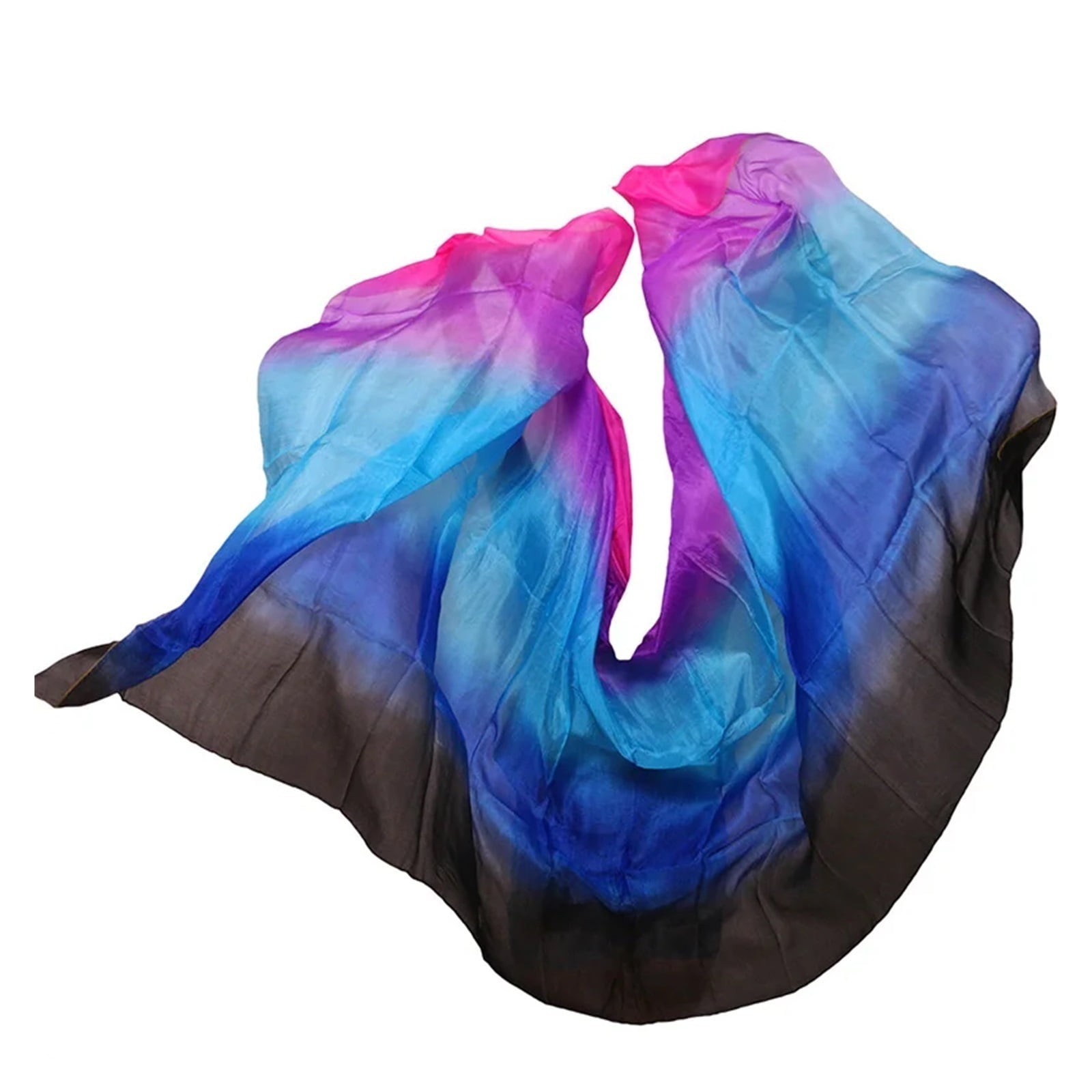 Belly Dance Veil Silk Belly Dance Veil Stage Performance Props Hand ...