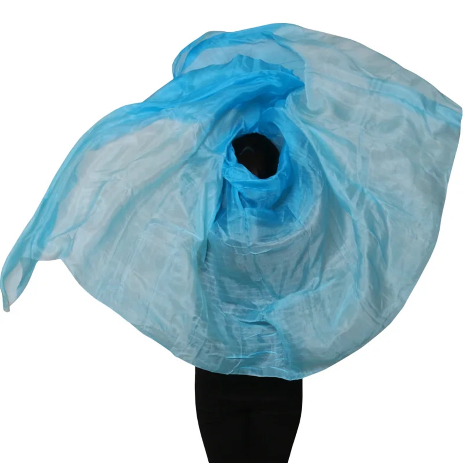 Belly Dance Veils Silk Veils Handmade Gradual Color Veils - Walmart.com