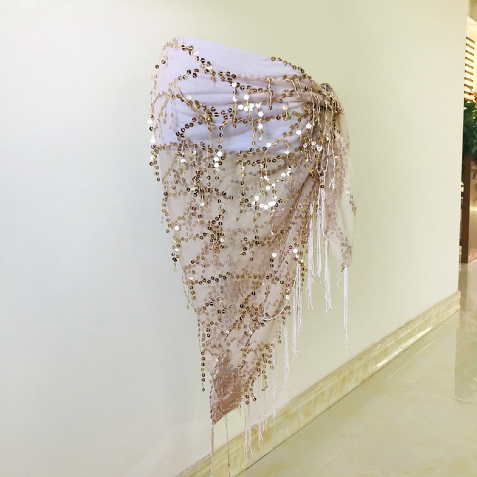 Belly Dance Waist Chain Women's Training Clothing Scarf Beginner ...