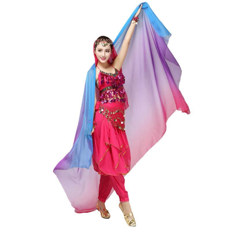 Belly Dancing chiffon Yarn Scarf Stage Dancewear Scarves, Belly Dance ...