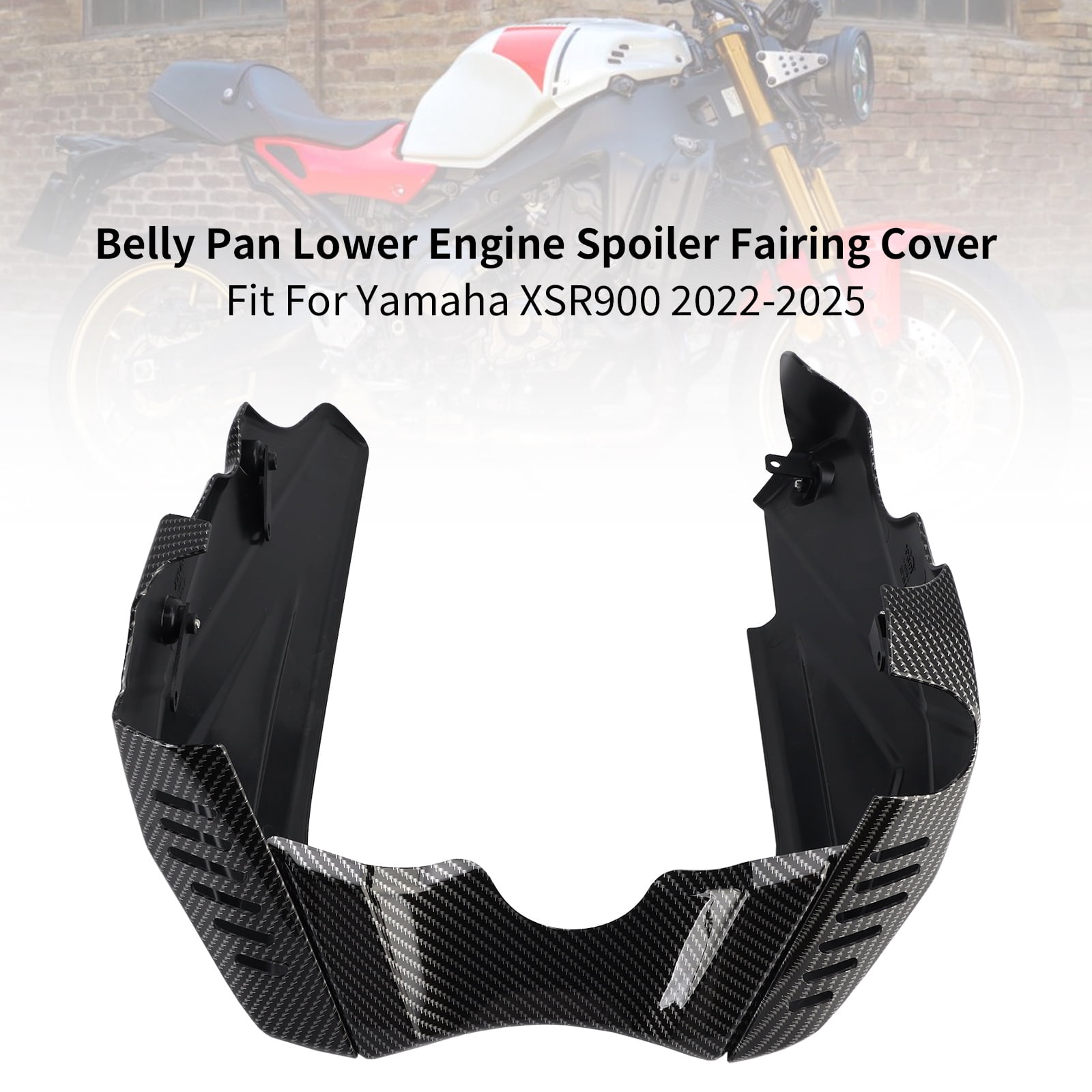 Belly Pan Lower Engine Spoiler Fairing Cover For Yamaha XSR900 2022 ...