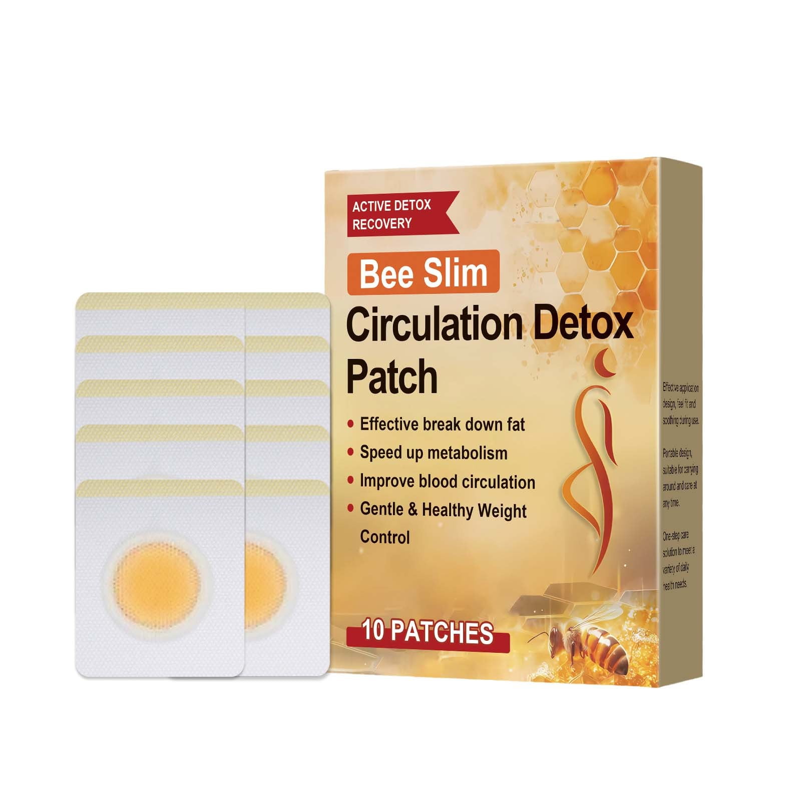 Belly Patch, Natural Belly Sticker for Women and Men, Waterproof ...