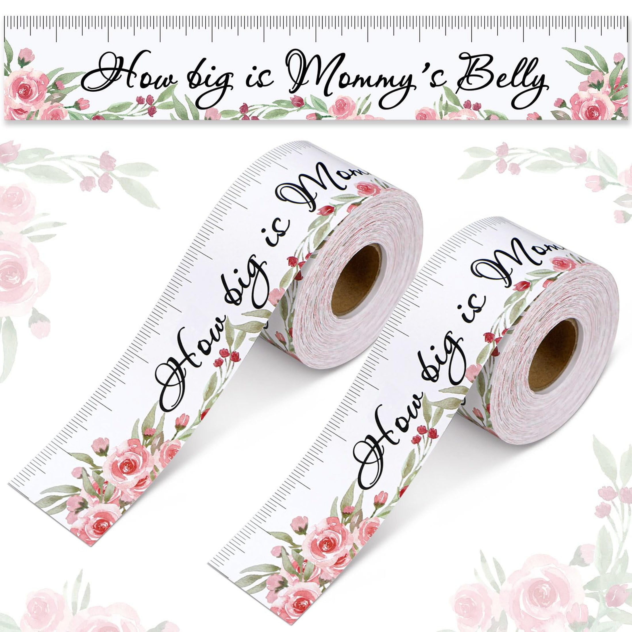 Belly Size Guessing Game for Baby Showers - Fun and Engaging Activity ...