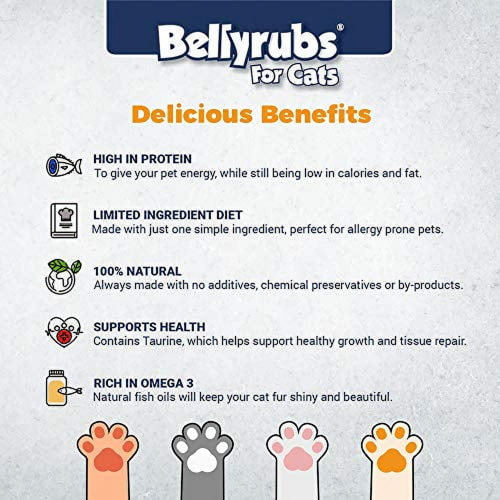 Bellyrubs Bonita Tuna Flakes for Cats and Dogs 3.5oz | Premium Dried ...