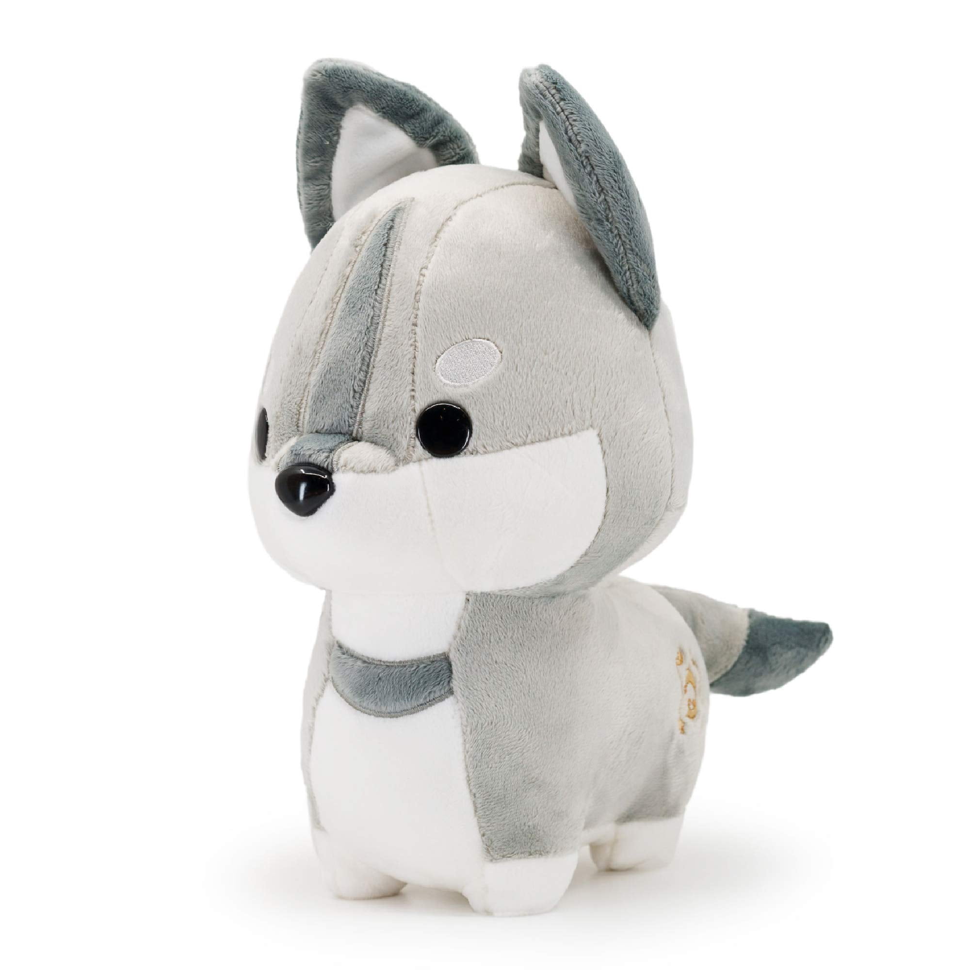 Bellzi Wolf Stuffed Animal - Soft Cute Gray Wolf Plush Toy - Plushies and Gifts for All Ages ...
