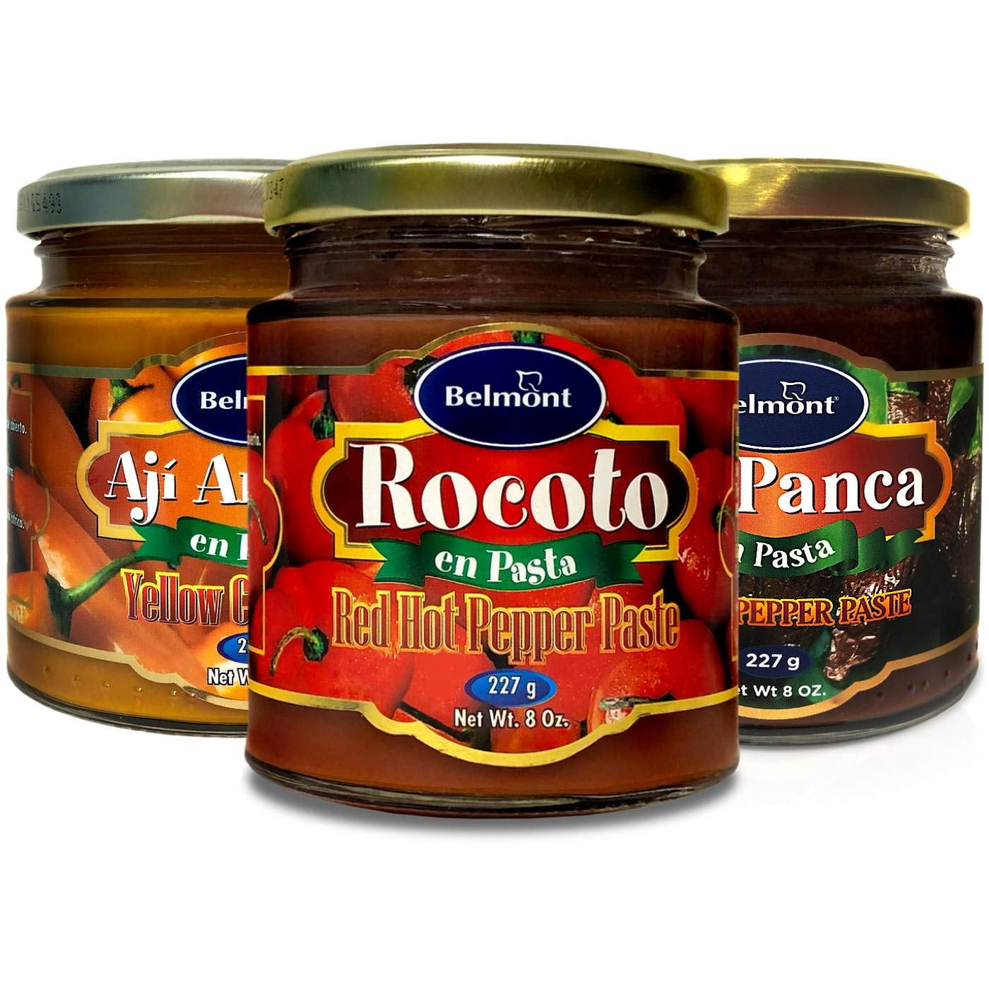 Belmont Aji Amarillo | Aji Panca | Rocoto Pasta | Peruvian Hot Pepper ...