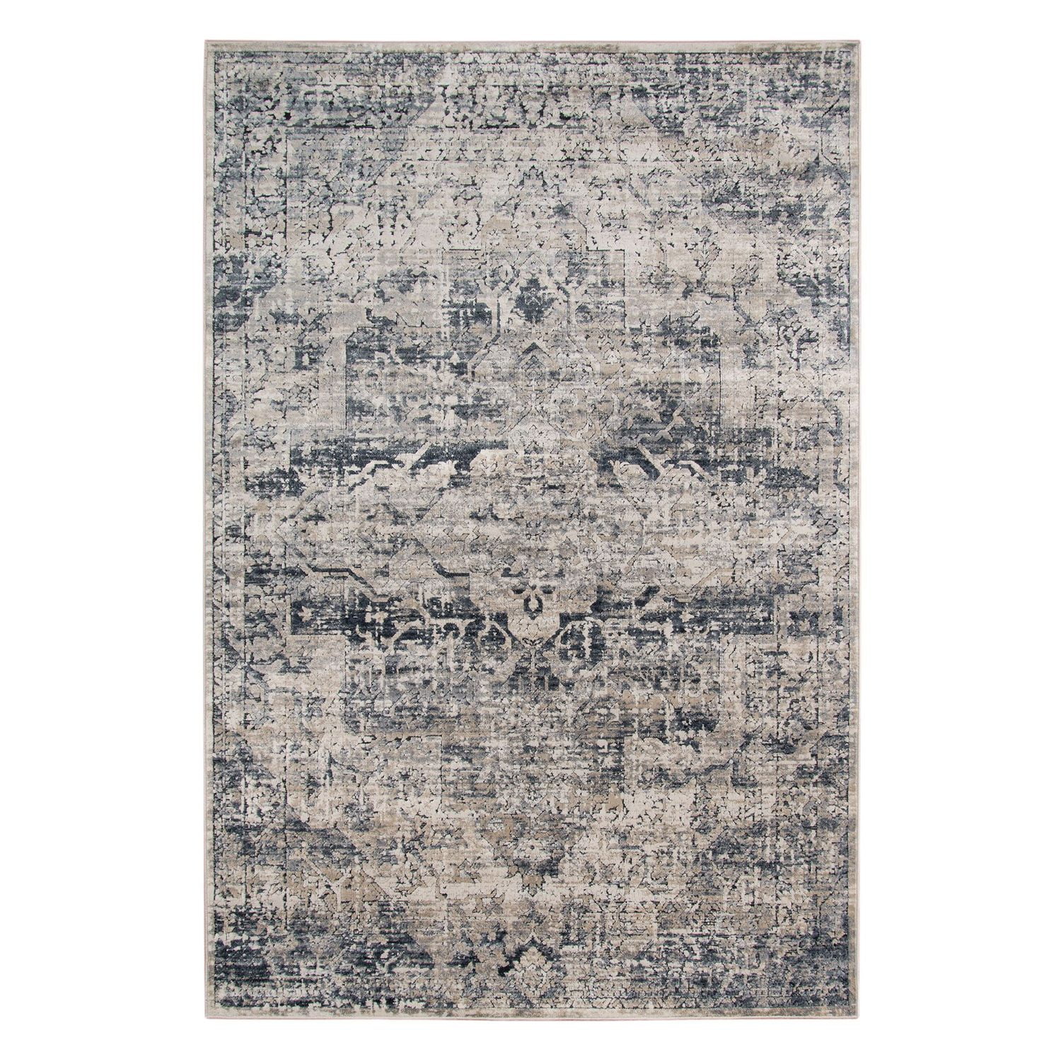 Belmont BLM-6 Gray Transitional Rug 5' 3" X 7 ' 7" - Walmart.com