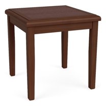 Avon Reception Waiting Round End Table 24" HPL Top / Silver Steel ...