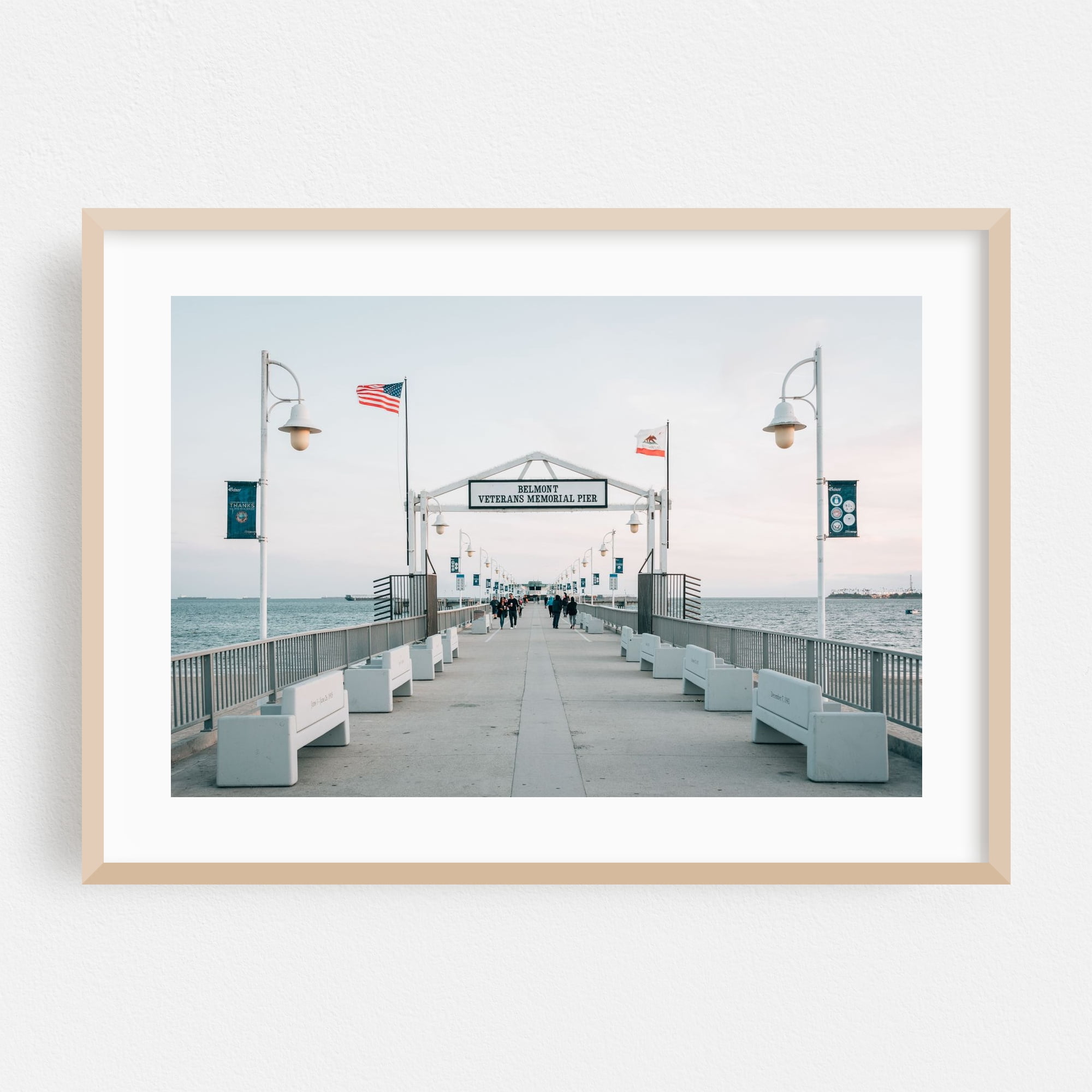 Belmont Pier, Long Beach - Long Beach California Photography Boardwalk ...