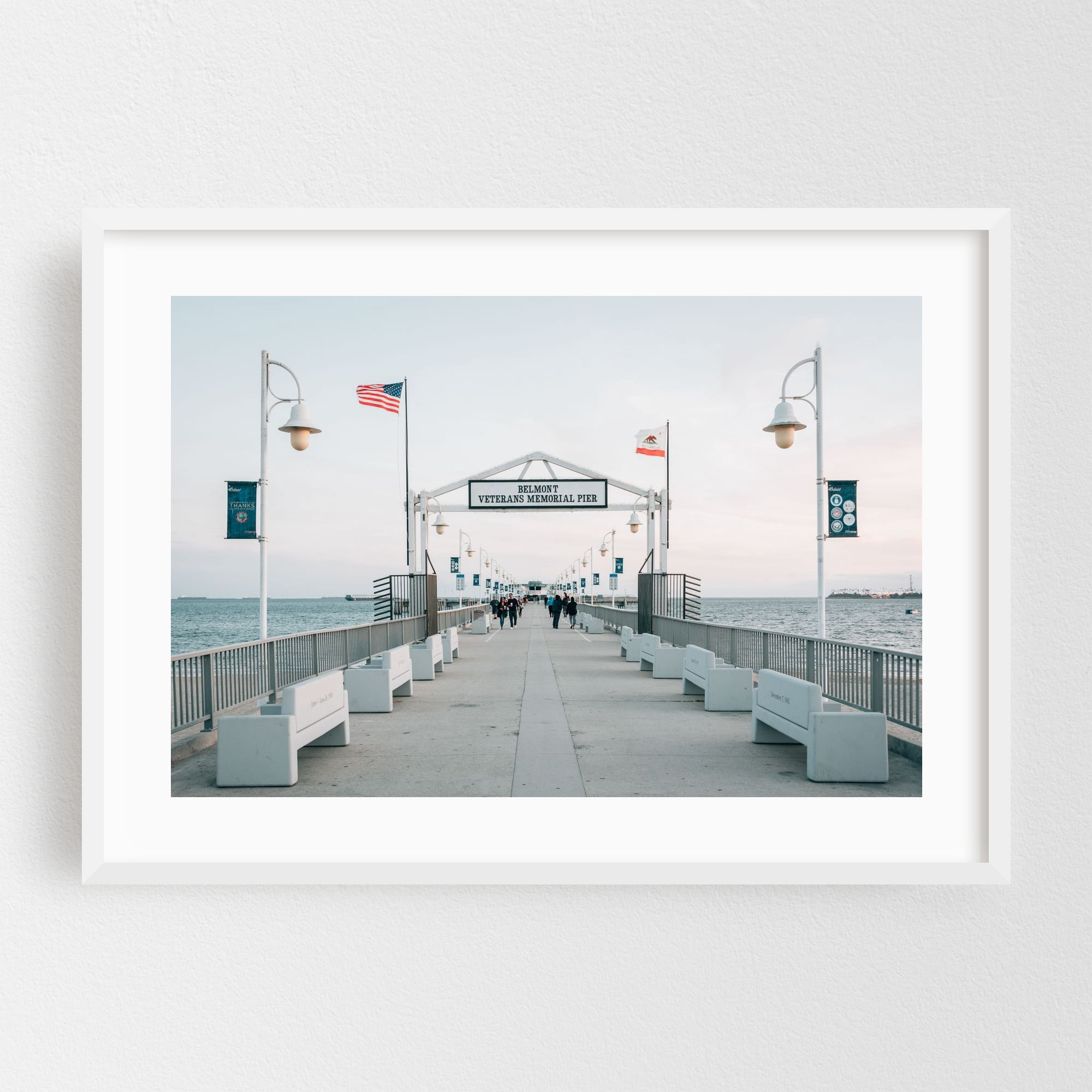 Belmont Pier, Long Beach - Long Beach California Photography Boardwalk ...
