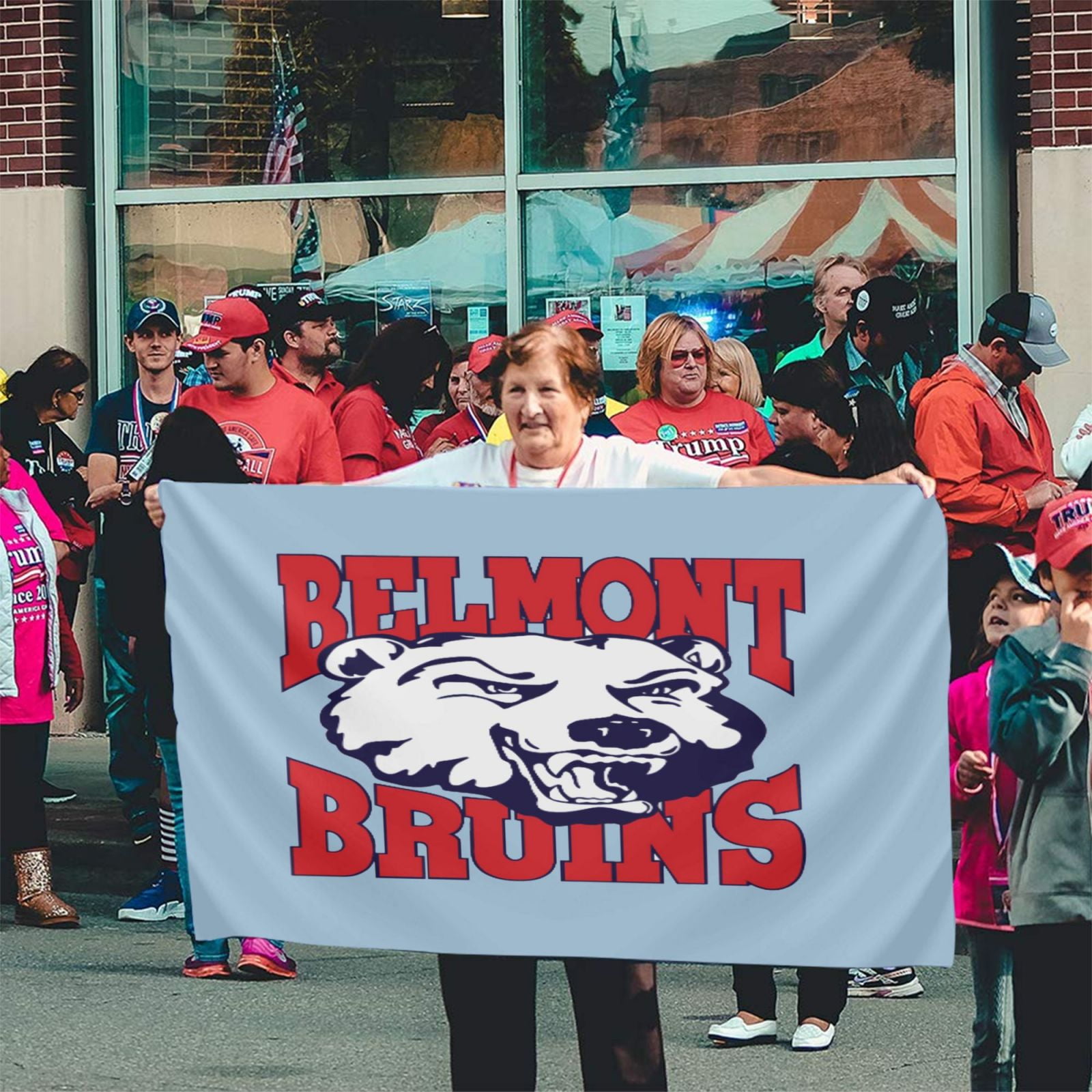 Belmont University Flag 3x5ft, Home Garden Flag, Suitable For Indoor Or ...