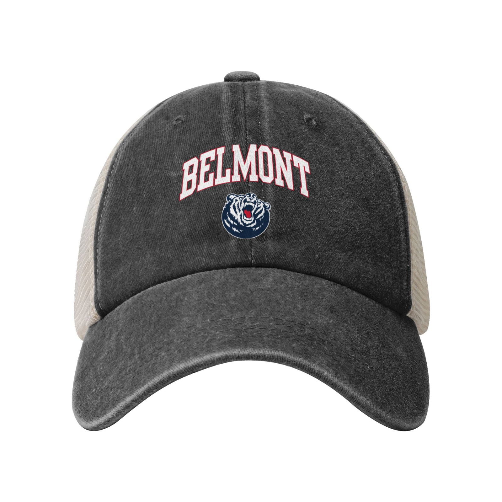 Belmont University Hat Adjustable Athletic Vintage Washed Distressed ...