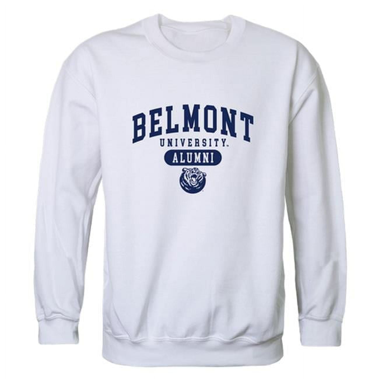 Belmont University Mens Alumni Fleece T-Shirt, White - Small - Walmart.com