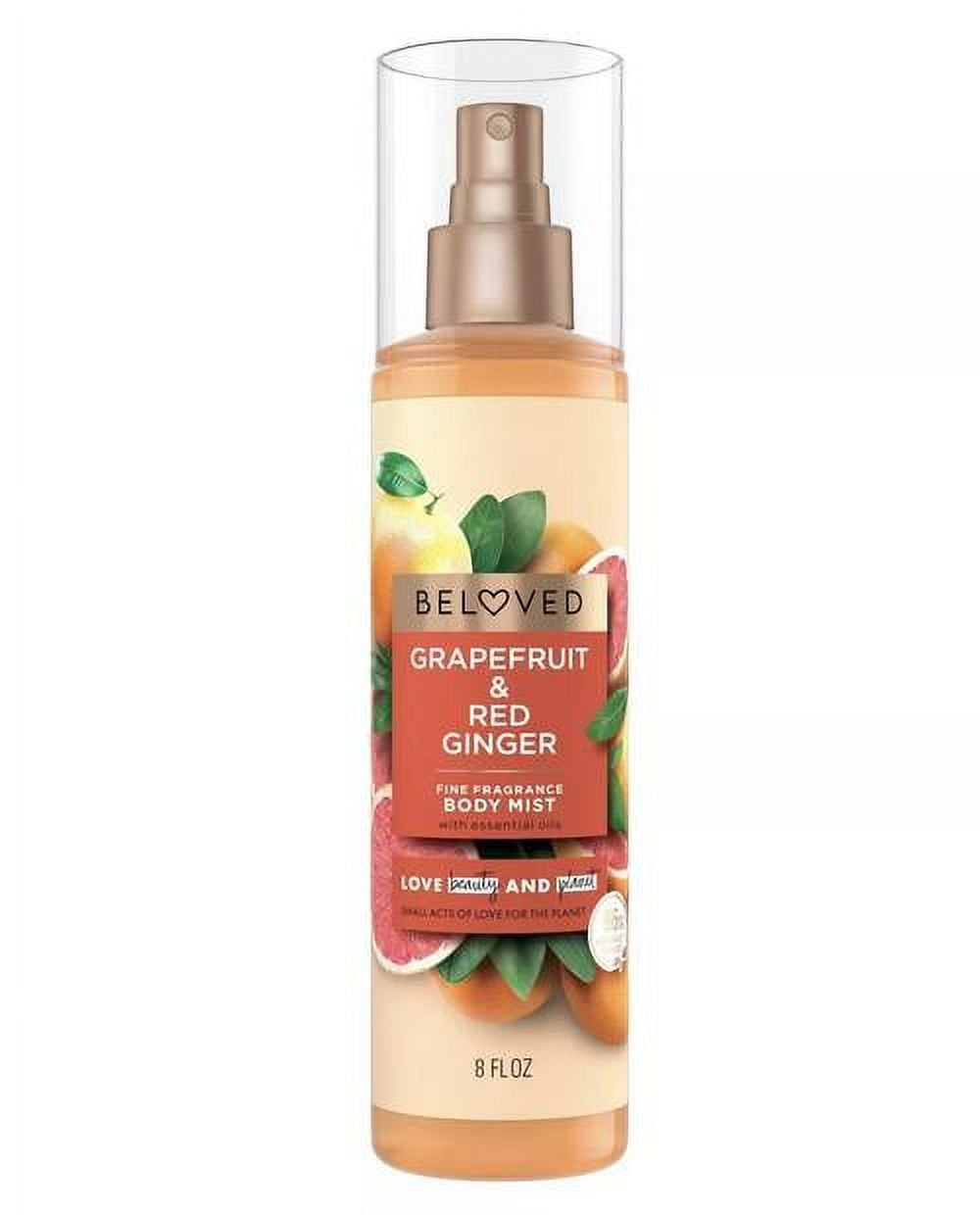 Beloved GRAPEFRUIT & RED GINGER Fine Fragrance Body Mist 8.4 fl oz ...
