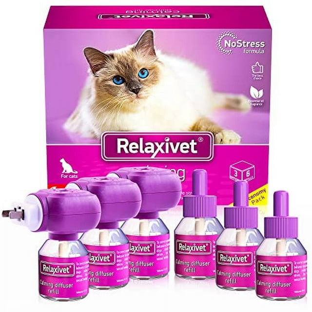 Beloved Pets Cat Calming Pheromone Diffuser Kit Improved DE-Stress ...