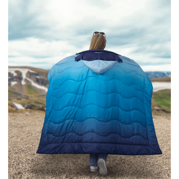 Below Zero Wearable Blanket Blue - Walmart.com