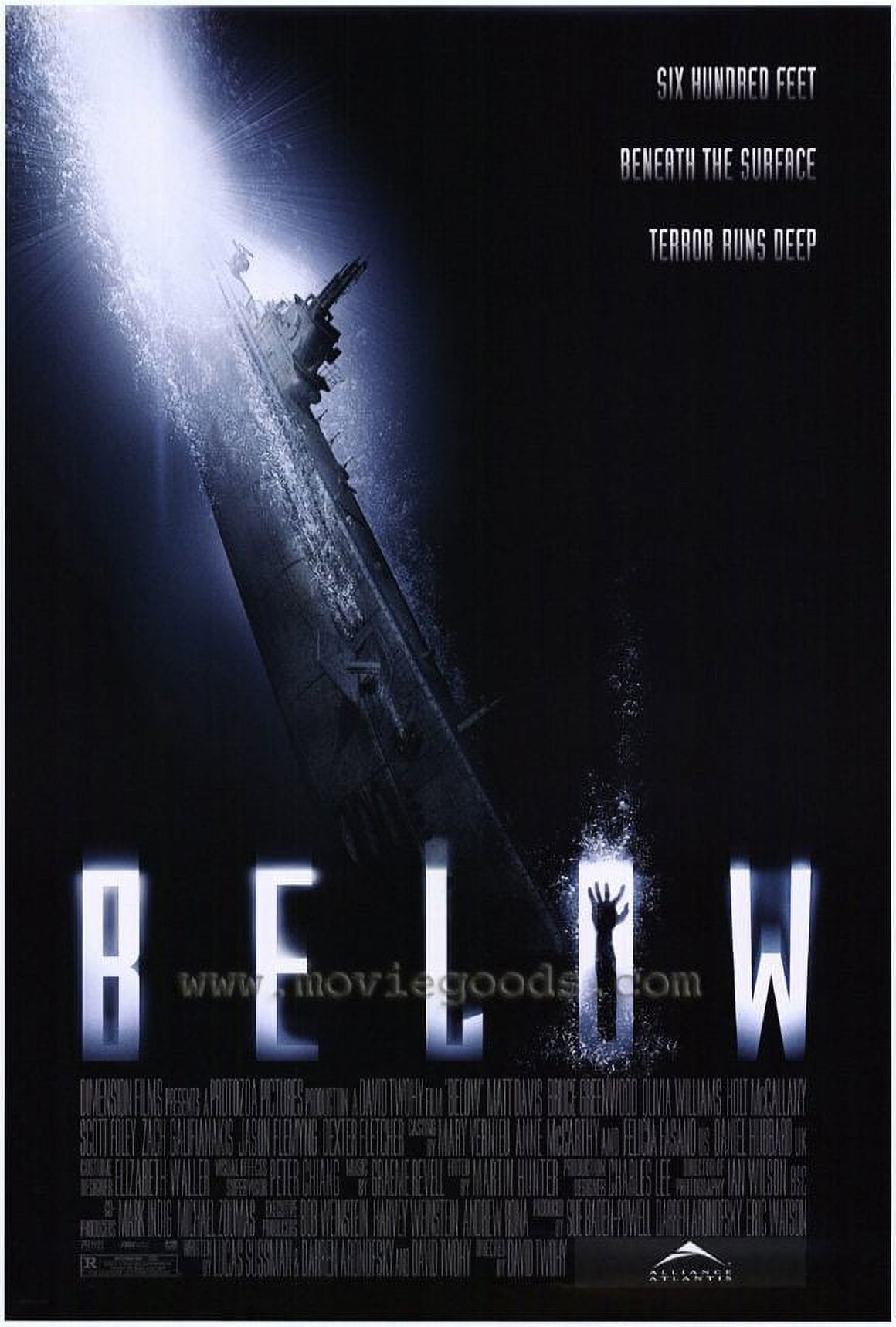 Below - movie POSTER (Style A) (11" x 17") (2002) - Walmart.com