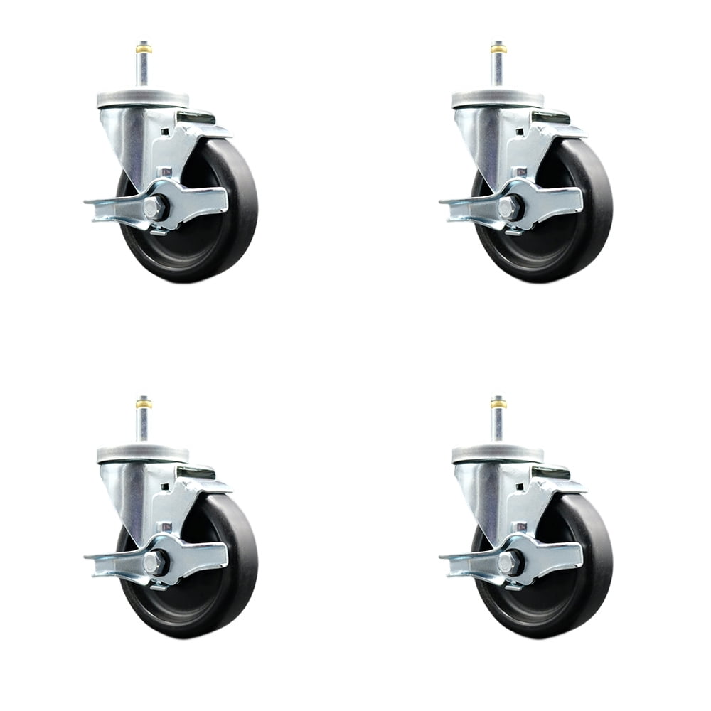 Belshaw HG18-0031B-4 Replacement Caster Set - HG18EZ Glazer - Service ...