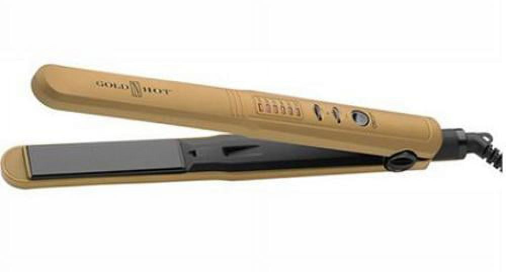 Belson Products GH3006 Gold 'n Hot 1" Ceramic Led Flat Iron - Walmart.com