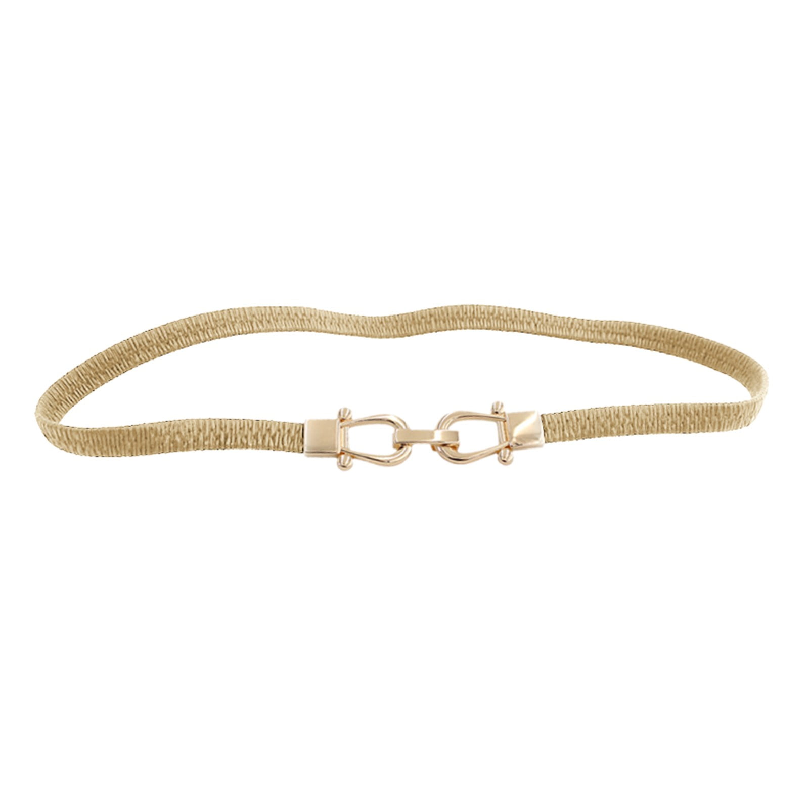 Belt Christmas Women's Women's Inset Style Decoration Gold Hook And ...