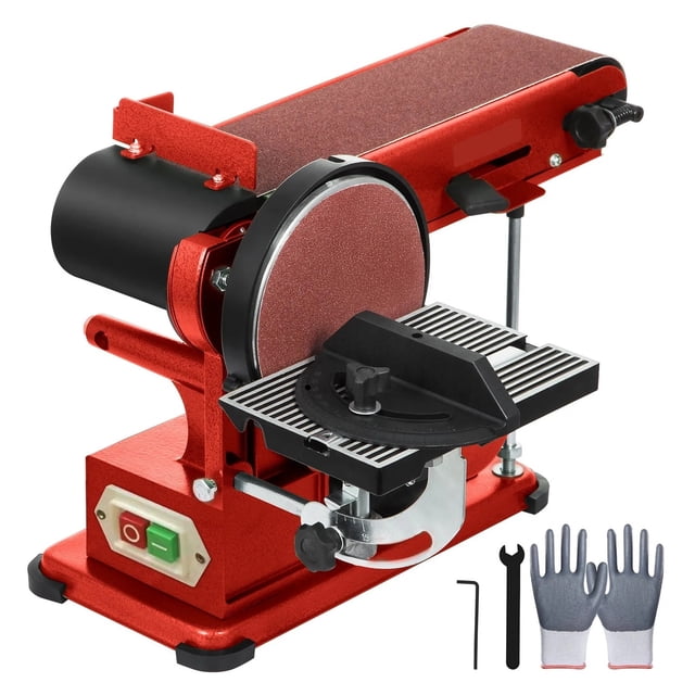 Belt Disc Sander 4x36inch and 6inch Disc, Benchtop Disc Belt Sander ...