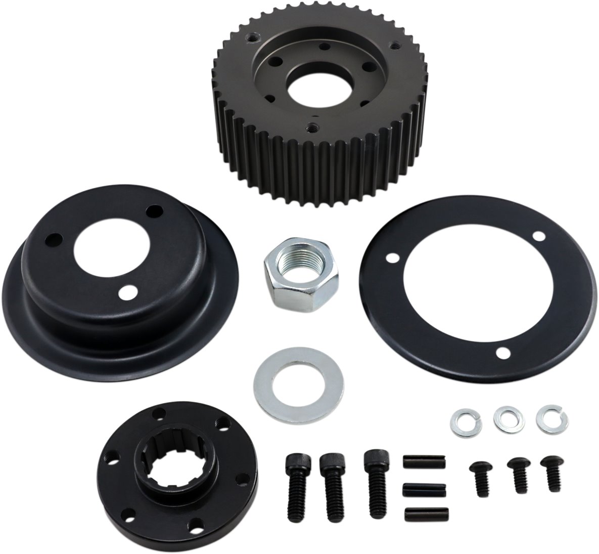 Belt Drives 1.5" 45 Tooth Front Motor Shaft Pulley (45EVSH) - Walmart.com