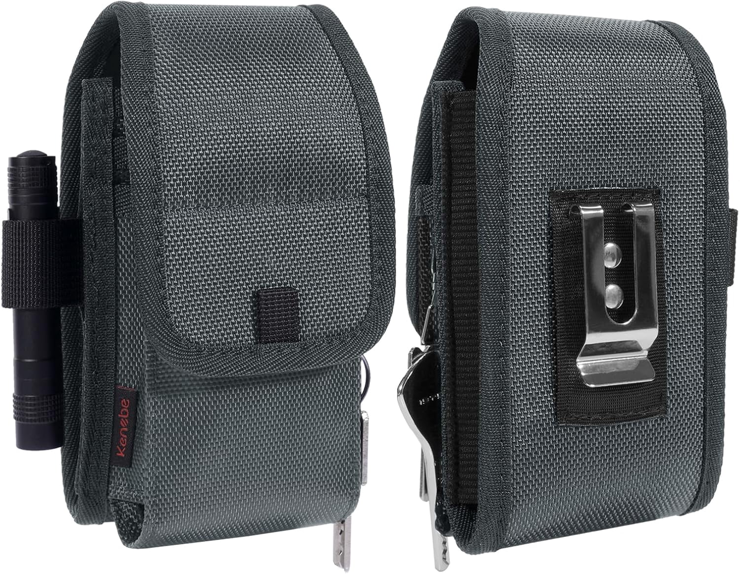 Belt EDC Pouch, 5-Pocket Multi-Purpose Tool Holder, Multitool Holster ...