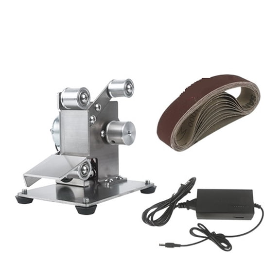 Mini Electric Belt Sander DIY Polishing Grinding Machine ...
