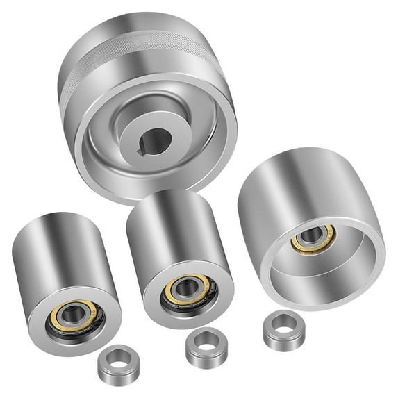 Belt Grinder Wheel Set 2x72", 5" Drive Wheel, 3" Tracking, 2" Idler ...