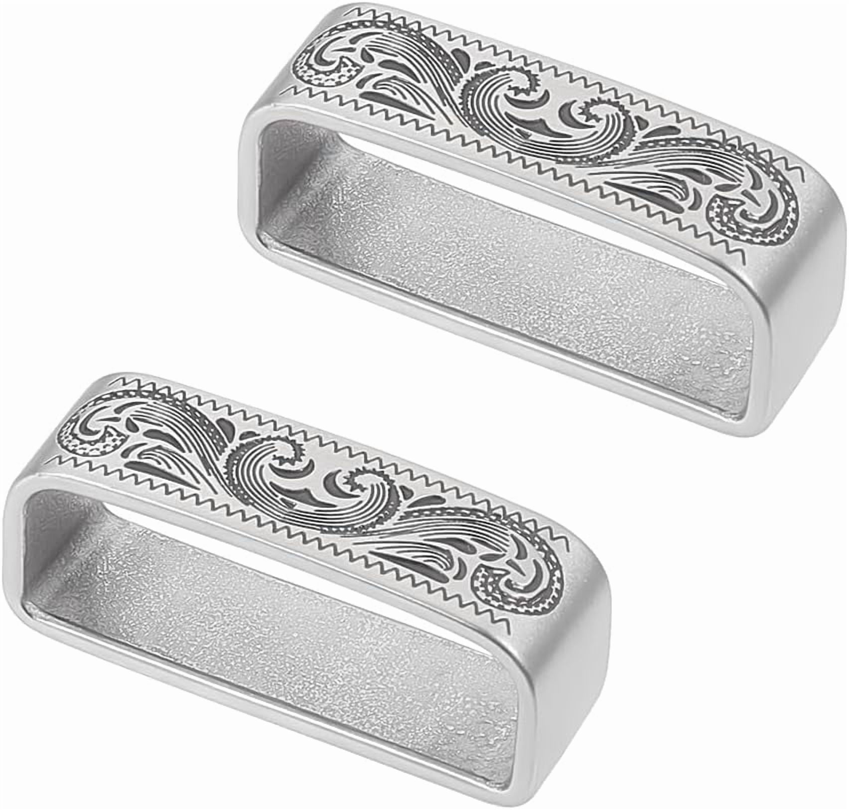 Belt Loop Keeper Stainless Steel Belt Loop Men's Belt Buckle Belt ...