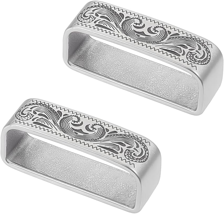 Belt Loop Keeper Stainless Steel Belt Loop Men's Belt Buckle Belt ...