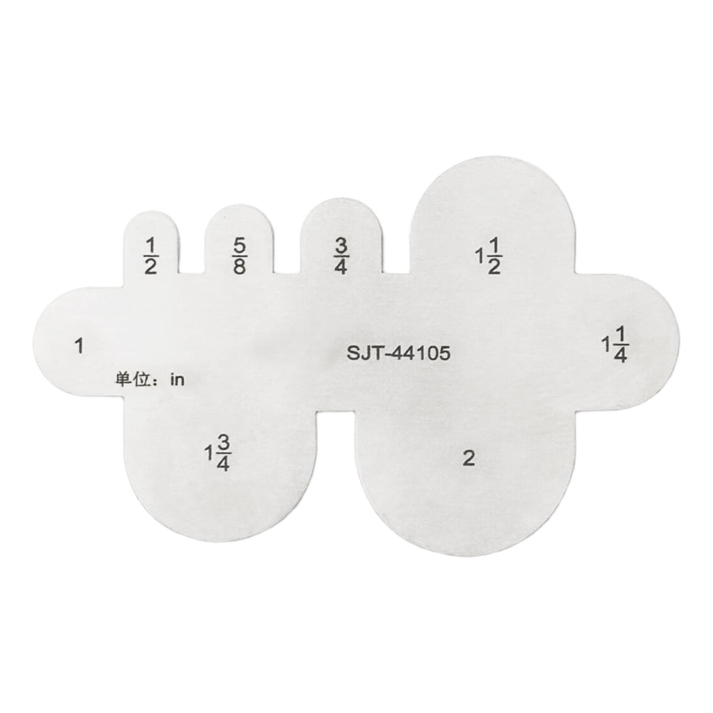 Belt Measurement Instrument Stainless Round Hole Measuring Gauge For ...